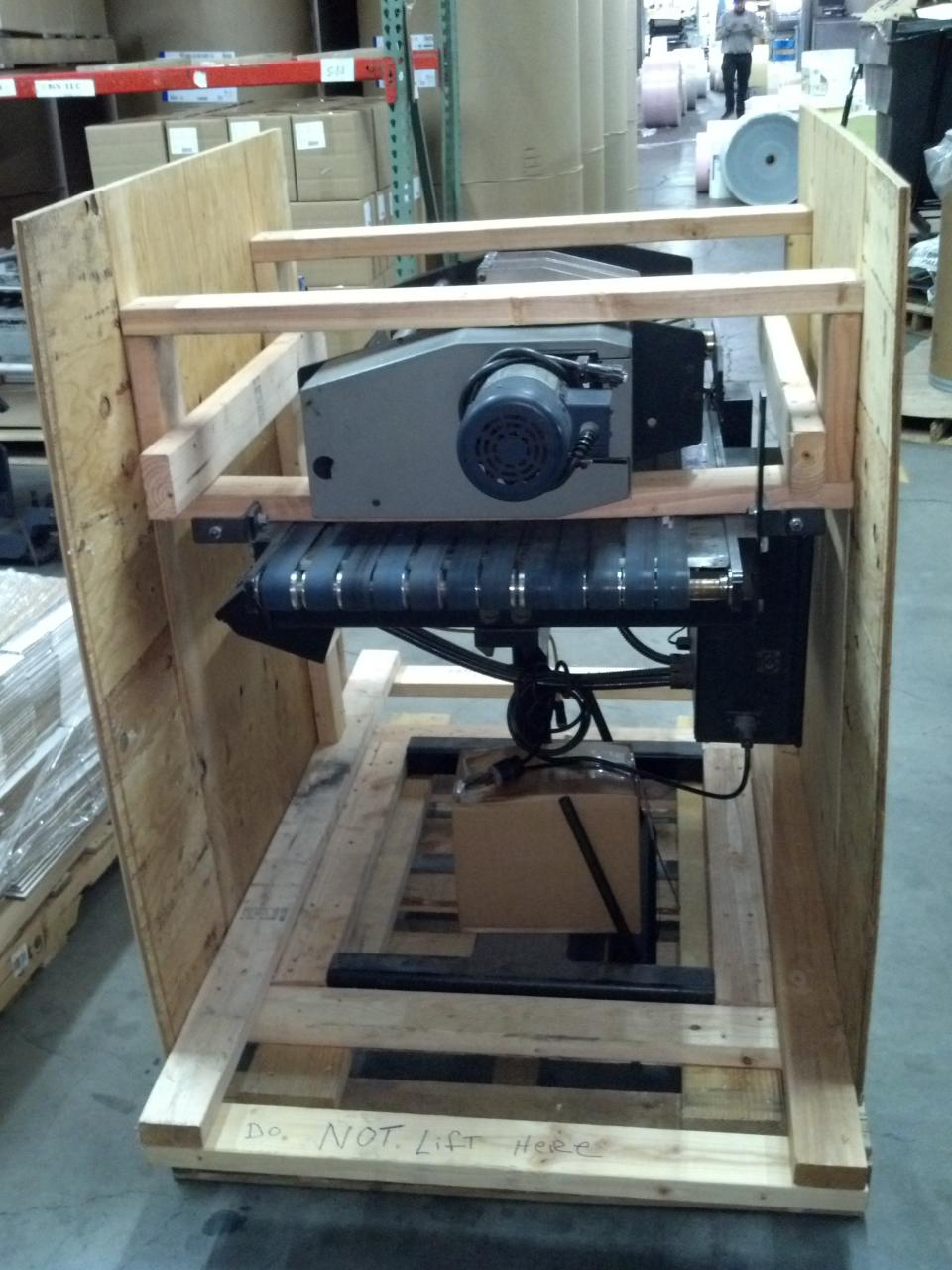 Lot #43: Brackett Webmaster Dual Stream Chipboard Inserter, Model ...